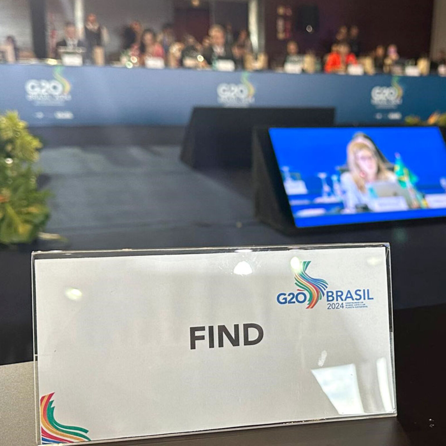 G20 engagement - FIND